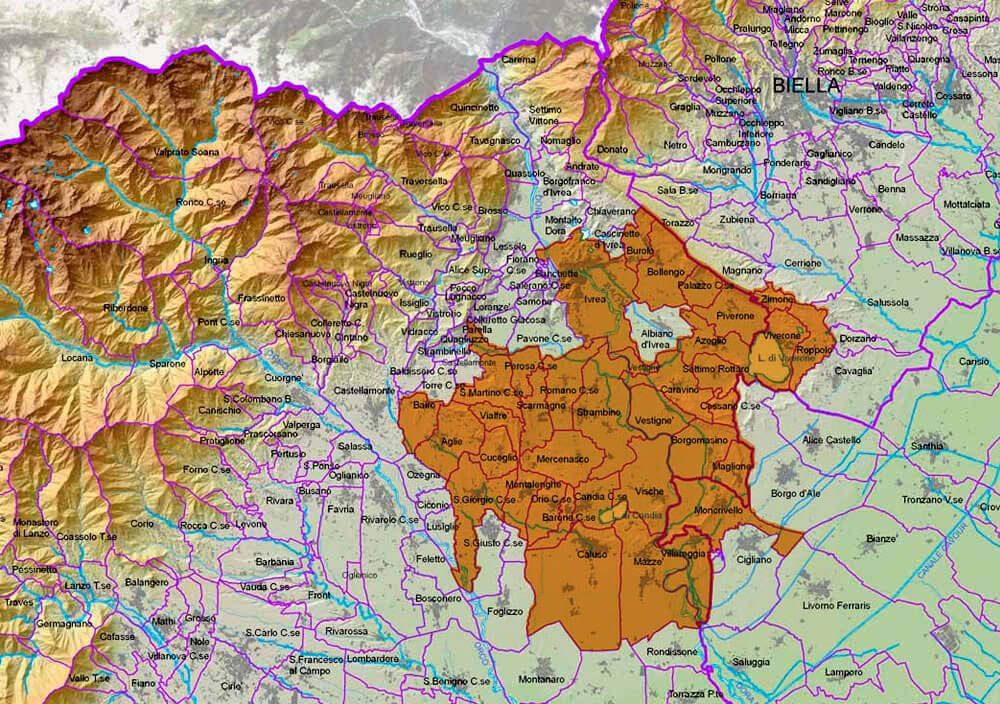 Caluso Map - The Source